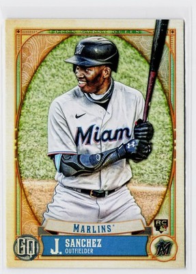 Jesus Sanchez 2021 Topps Gypsy Queen #268 RC Miami Marlins | eBay