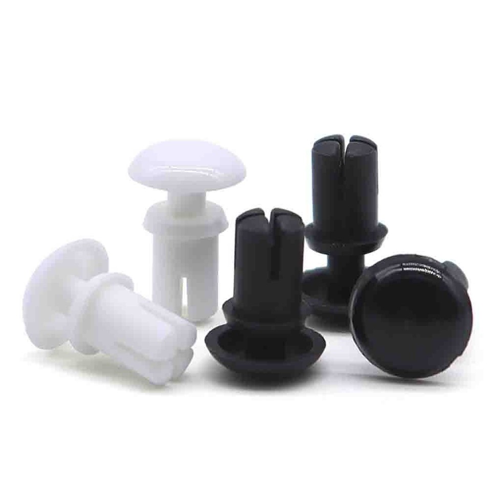 Nylon Rivet Push-In Plastic Rivet Fasteners For Hole Dia 2mm 2.5mm 3mm ...