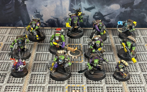 Octarius Orks Kill Team Warhammer 40k Full Squad Painted | eBay