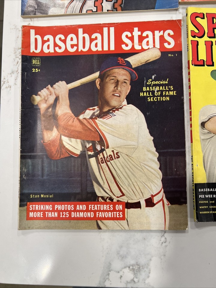 Lot Of 9 Vintage Baseball Magazines Ranging From 1948 - 1970 | eBay