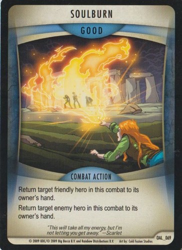 Soulburn [Omens and Legacies] Huntik TCG | eBay