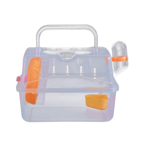 Hamster Travel Case Large Space Bite-resistant Small Animal Clear ...