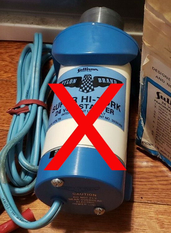 Sullivan Starter and Battery Mount (DynaTron Super HI-TORK & Deluxe HI ...