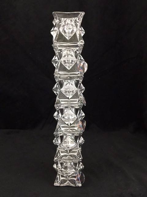 Toscany Classic Stackable 24 Fine Lead Crystal Star Candlesticks Set of ...