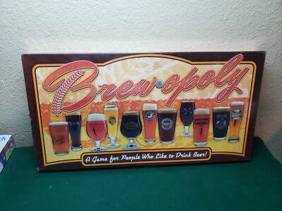 Brew-Opoly Monopoly Beer Game Brewopoly - FACTORY SEALED, New | eBay