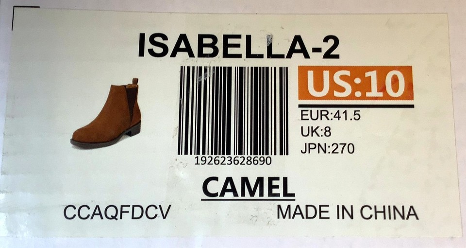 Dream Pairs - Isabella-2 Ladies Shoes, UK 8 (Euro 41), Camel- CG C55 | eBay
