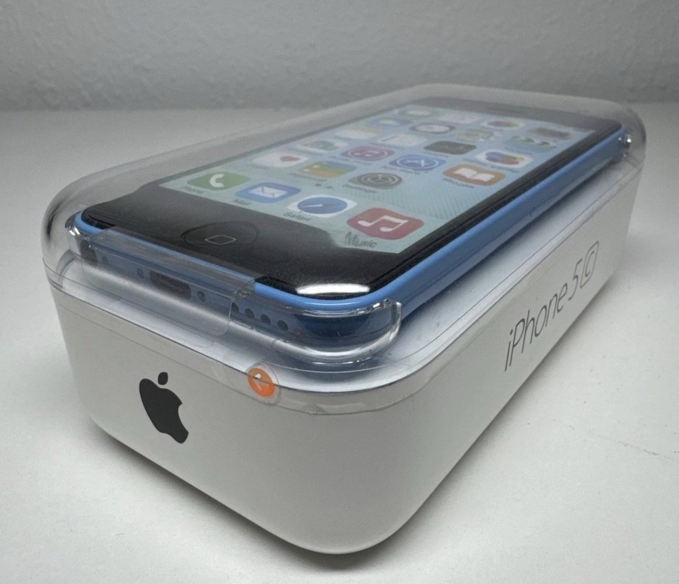 NEW and SEALED Apple iPhone 5c - 8 GB - Blue - RARE! | eBay