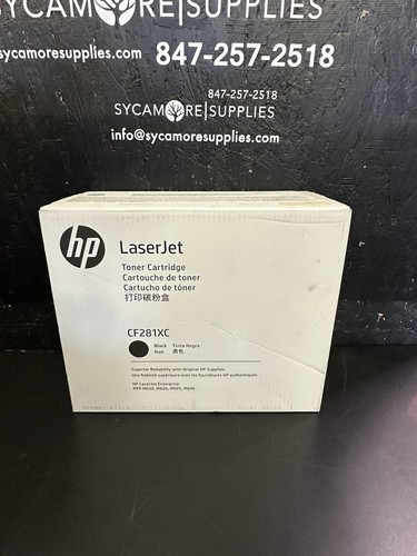 HP 81X CF281X CF281XC LaserJet High Yield M605/M606/MFP M630 QTY Sealed ...