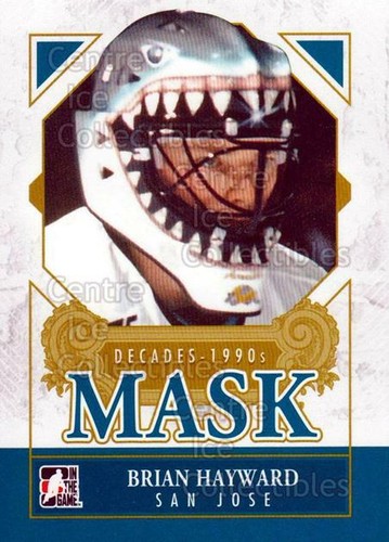 2013-14 ITG Decades 1990s Mask #5 Brian Hayward | eBay