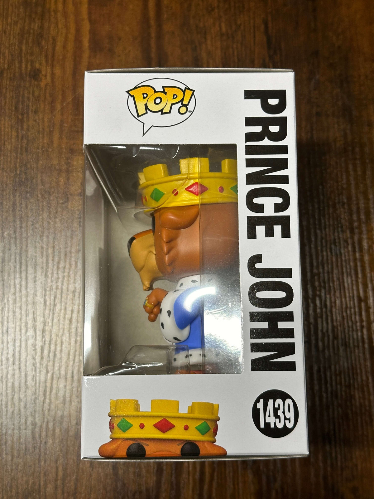 Disney Robin Hood Prince John NIB Funko Pop! Vinyl Figure #1439 ...