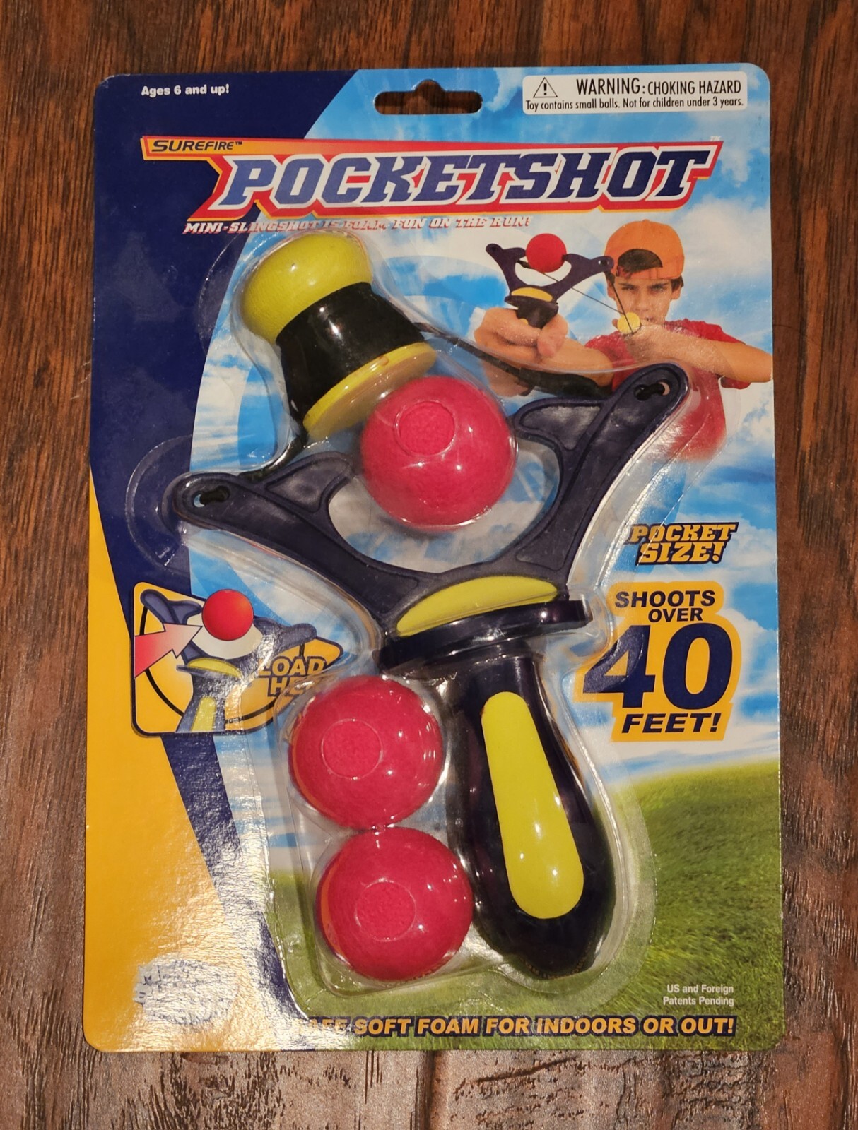 Monkey Business Sports Surefire Pocketshot Slingshot W/foam balls - new in box | eBay