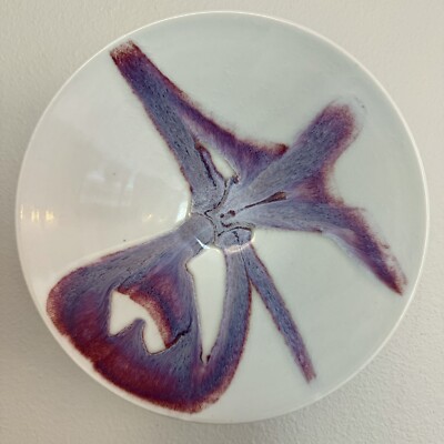 Marc Matsui Studio Art Pottery PNW Centerpiece or Wall Hanging Bowl 11 ...