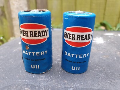 2 x Vintage Ever Ready UII Battery Batteries | eBay UK