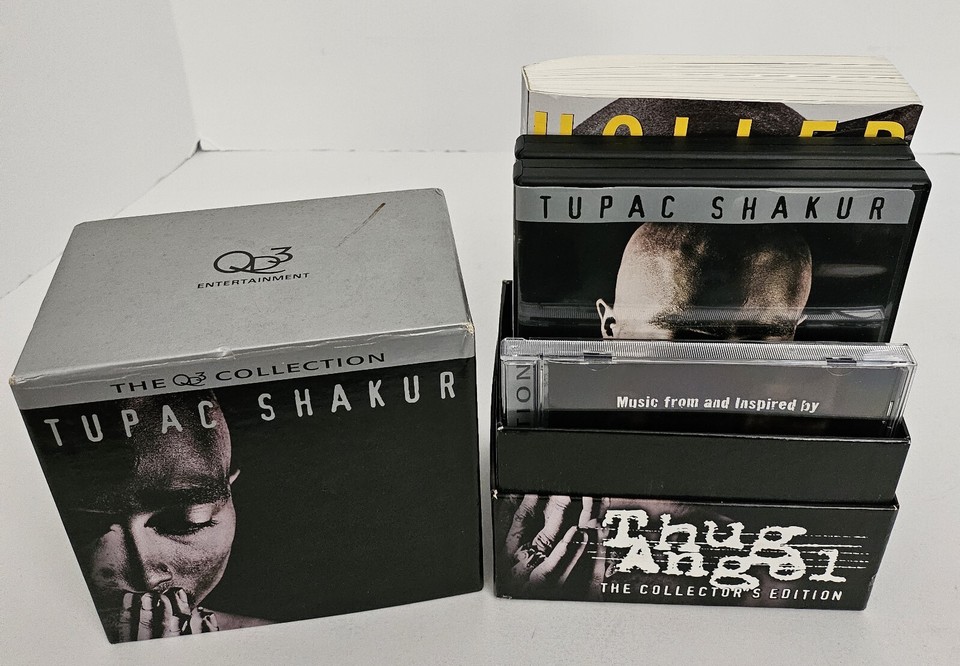 Thug Angel Tupac Shakur QD3 Collection Box Set DVD CD Book + 2 Extra ...