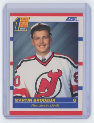 1990-91 Score Martin Brodeur Rookie Hockey Cards #439 | eBay