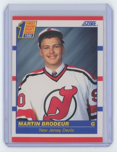 1990-91 Score Martin Brodeur Rookie Hockey Cards #439 | eBay