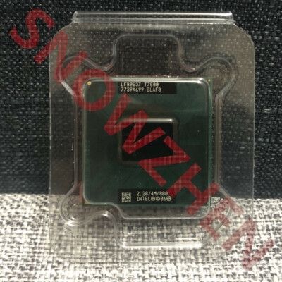 2pcs Intel Core 2 Duo T7500 CPU SocketP SLA44 SLAF8 2.2 GHZ 4MB 800MHZ ...