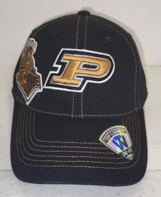Purdue Boilermakers NCAA TOW One Fit Gold Logo Design Hat | eBay