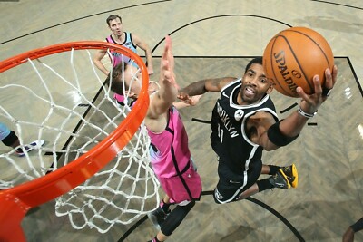 Brooklyn Nets Kyrie Irving Lay Up Poster (24x36 inches) | eBay