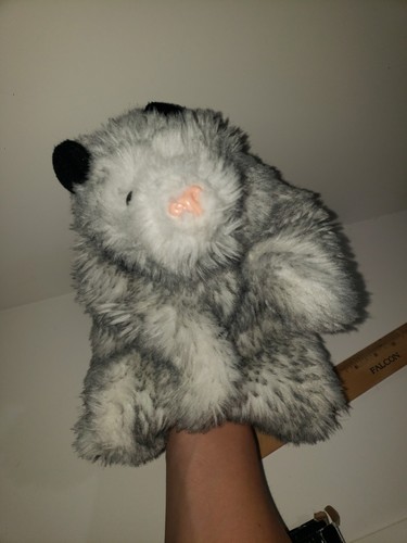 Country Critters Made in USA Opossum Hand Puppet Vintage Realistic | eBay