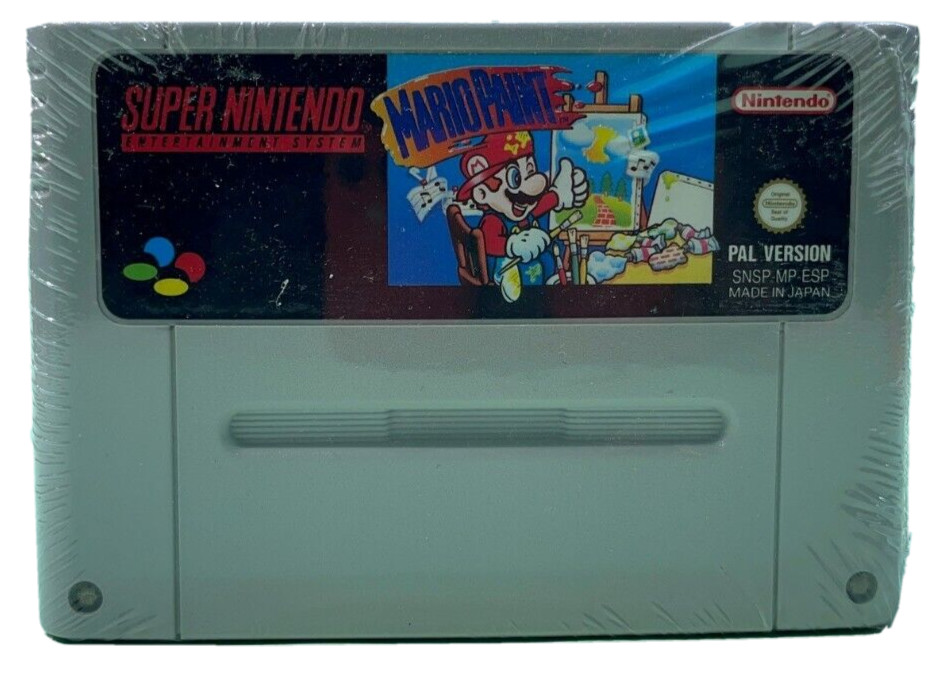 Mario Paint SNES - Juegos Retro Database