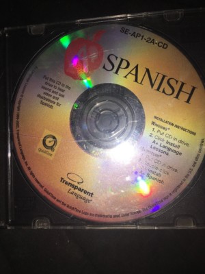 spanish cd A+ transparent language | eBay