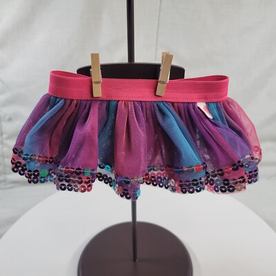Build A Bear Workshop Multicolor Sequin Tutu Skirt. | eBay