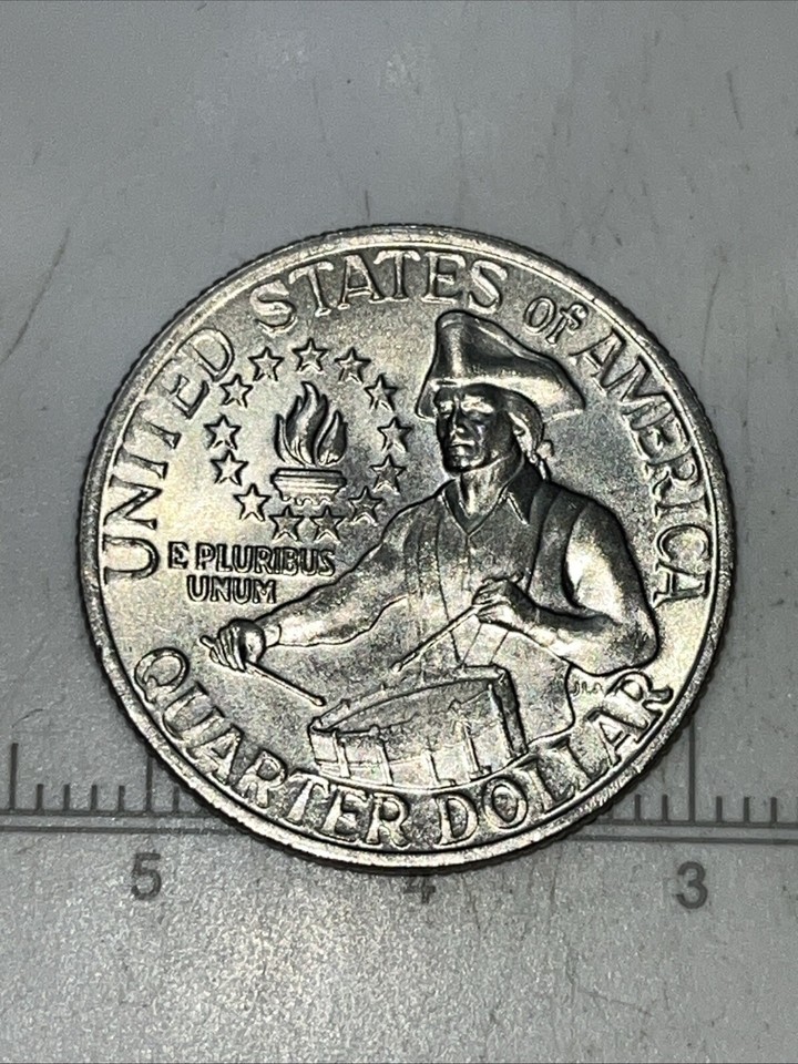 1776-1976 -Bicentennial Quarter Washington and Drummer Boy (no mint ...