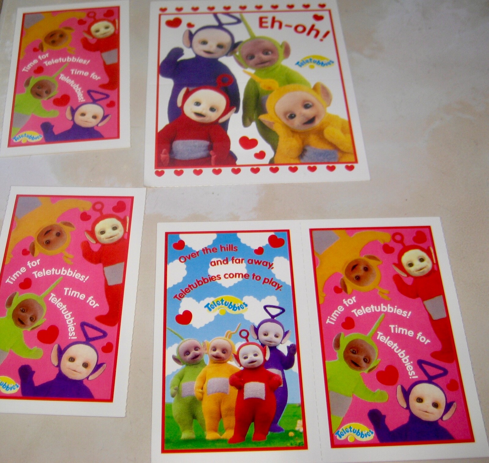 Teletubbies Valentines Cards | eBay
