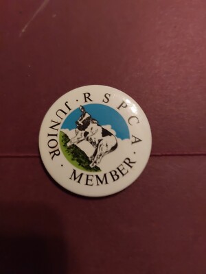 RSPCA Junior Member Badge | eBay UK