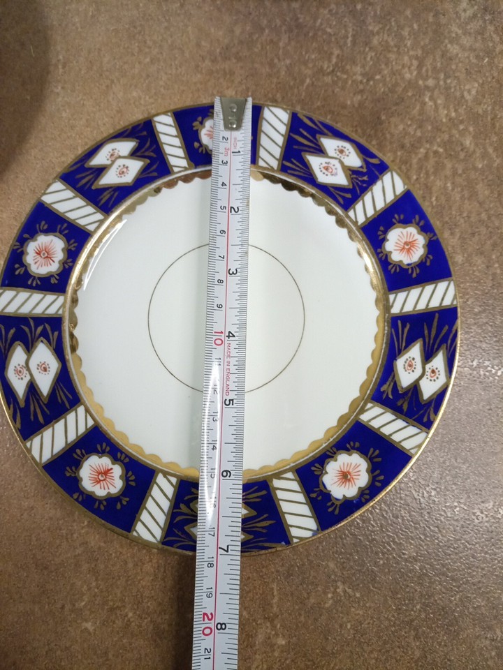 Set of Four, Antique Victorian, Imari or Gaudy Welsh Patterned 18cm ...