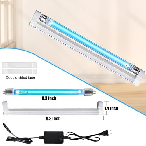 coospider-repta UVC Light Sanitizer for All Your Disinfection Needs 6W ...