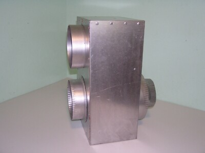 HORIZONTAL VENT CONCENTRIC ADAPTER BOX HEATER VENTING DUCT | eBay