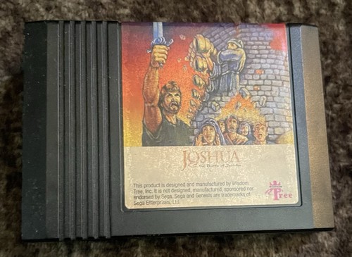 Joshua and the Battle of Jericho Sega Genesis Cart Only Tested Working ...
