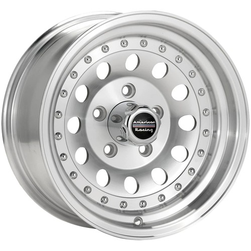 American Racing AR62 Outlaw II 15x7 5x5.5" -6mm Machined Wheel Rim 15 ...