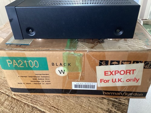 Harman Kardon PA 2100 POWER Amplifier HiFi Separate….( MINT ) | eBay UK