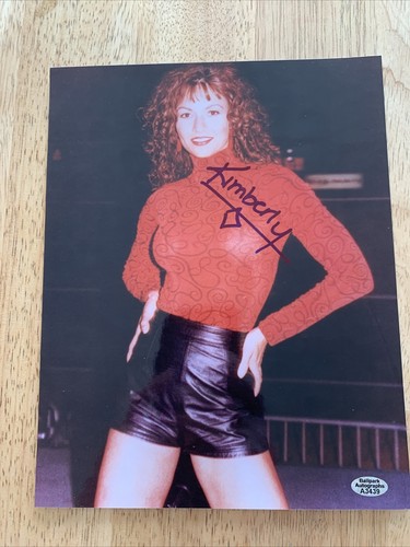 KIMBERLY PAGE Signed Autograph 8x10 Photo WCW NWO WWE WWF AEW With ...