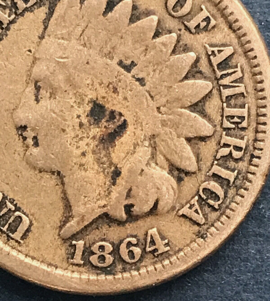 🇺🇸 1864 INDIAN HEAD PENNY 1 Cent "Indian Head Cent" with shield 🇺🇸 | eBay
