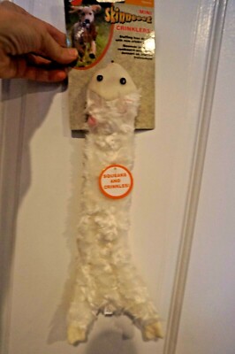 NWT SPOT SKINEEEZ DOG TOY CRINKLER LAMB 14" | eBay