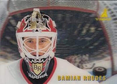 #McD39 Damian Rhodes - Ottawa Senators - 1996-97 Pinnacle McDonald's 3D ...
