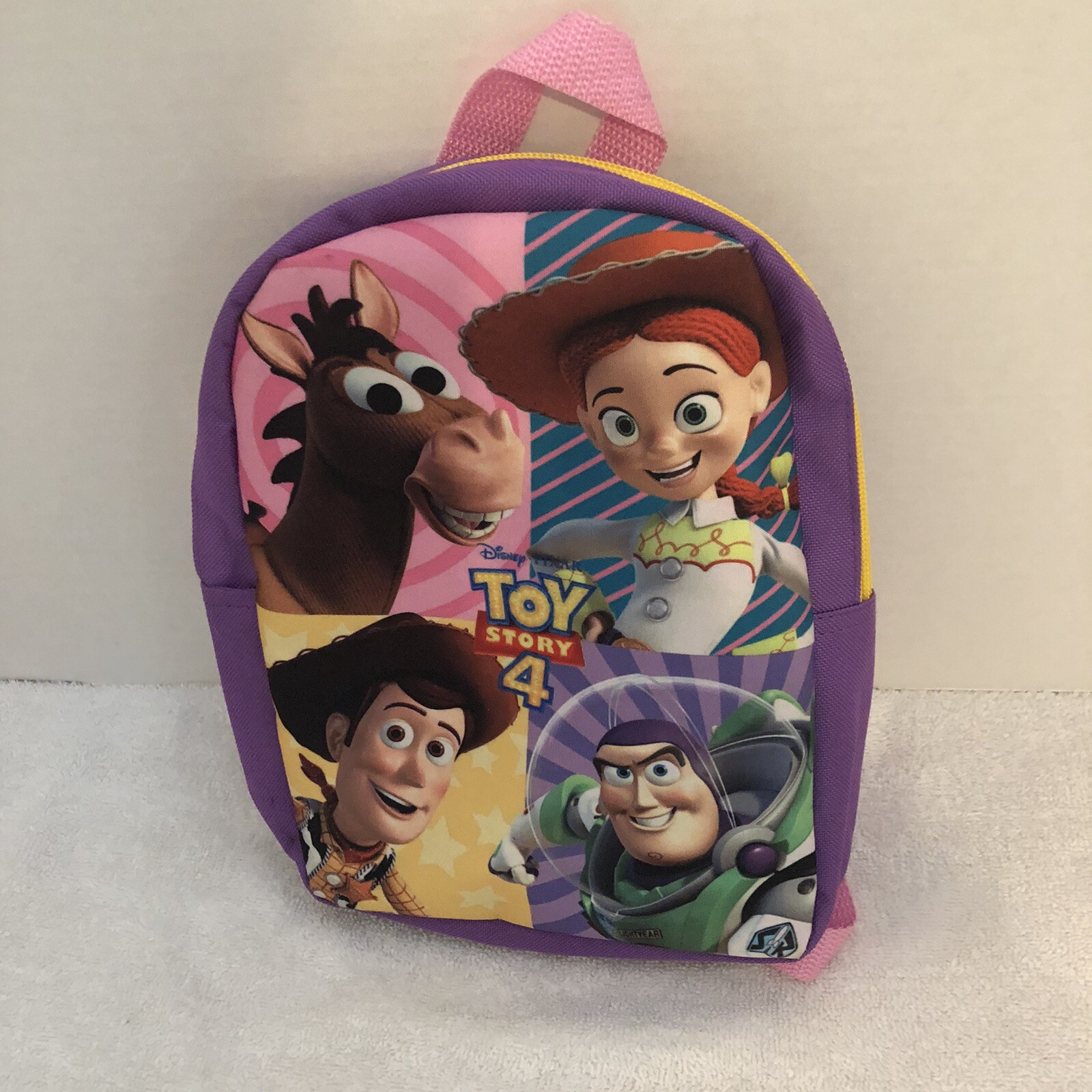 Disney’s Pixar Toy Story 4 Young Toddler Pink/Purple Backpack | eBay
