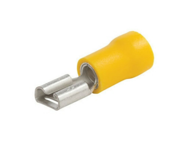 New, (2Box/15pcs). F12-250-3V-S. 12-10AWG, Vinyl Insulated Female ...