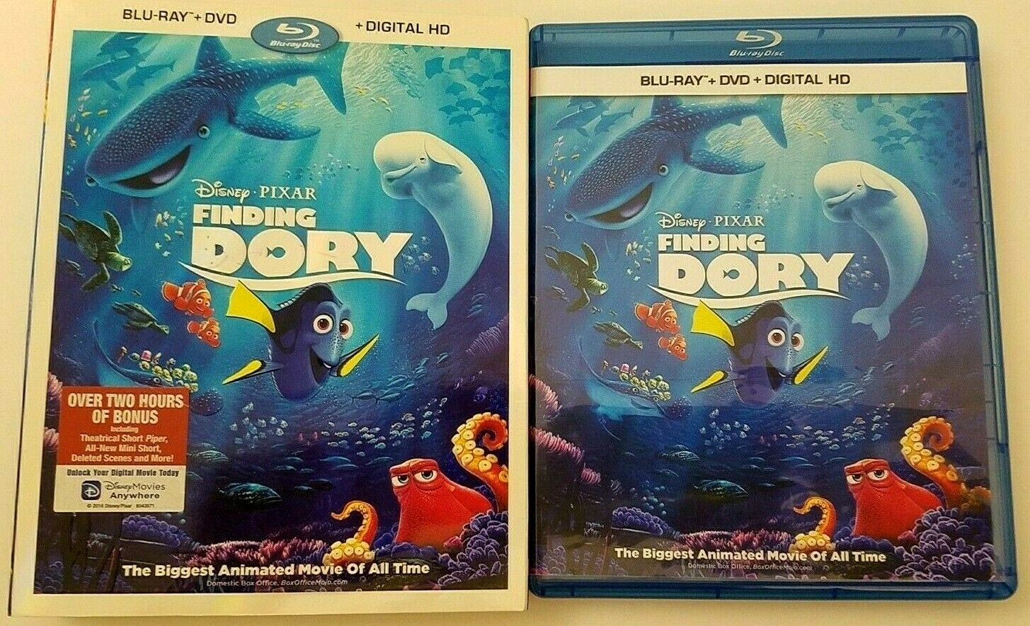 Finding Dory Blu-ray + DVD Movie Set 786936851038| eBay