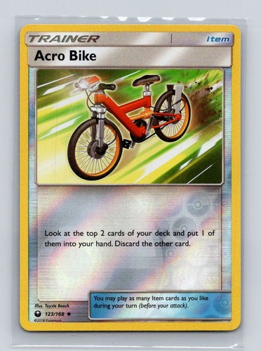 SM: Celestial Storm #123/168 Acro Bike Uncommon Reverse Holo | eBay