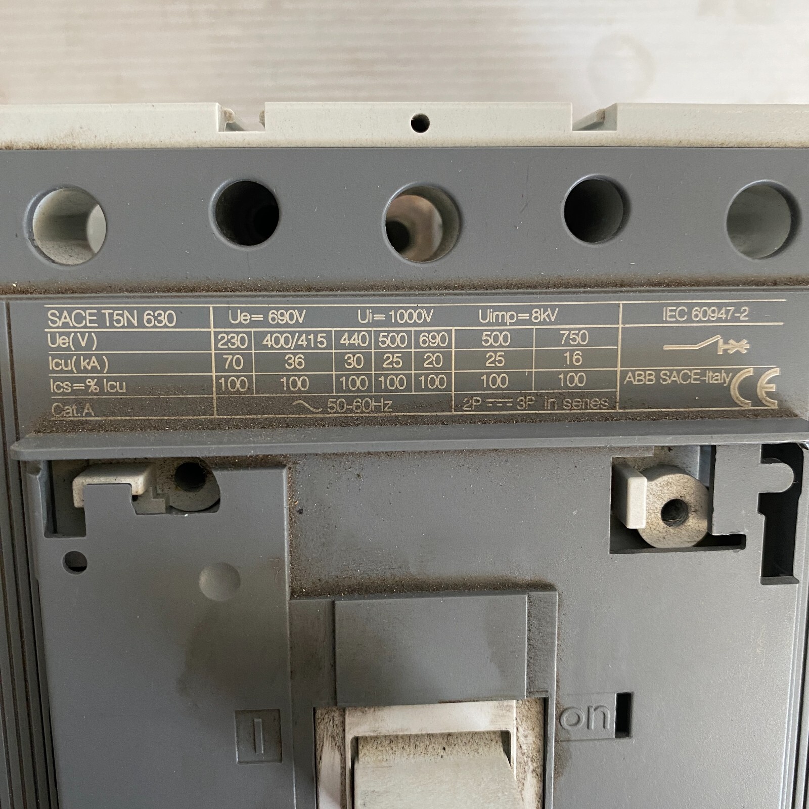 ABB SACE T5N 630 630A Power Circuit Breaker | eBay Australia