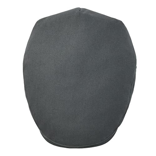 STARANCE Men's Cotton Flat Cap Ivy Gatsby Newsboy Hat Summer 7 1/4 Dark ...