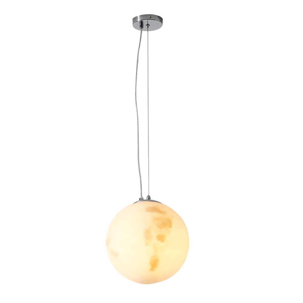 Acrylic Planet Pendant Lamp Bedroom LED Iron Light Globe Ceiling ...