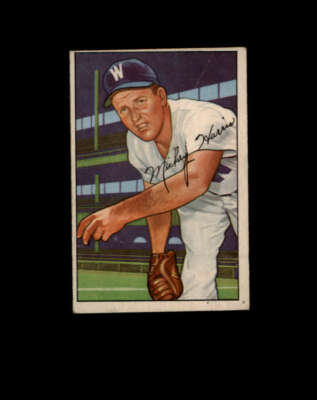1952 Bowman Baseball #135 Mickey Harris STARX 2.5 G/VG (CS112289) | eBay