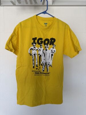 Reprinted Tyler The Creator Igor Tour T-Shirt, the puppets classic ...