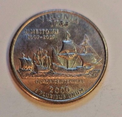 2000 P - VIRGINIA STATE QUARTER-BRILLIANT UNCIRCULATED- ATB COINS | eBay